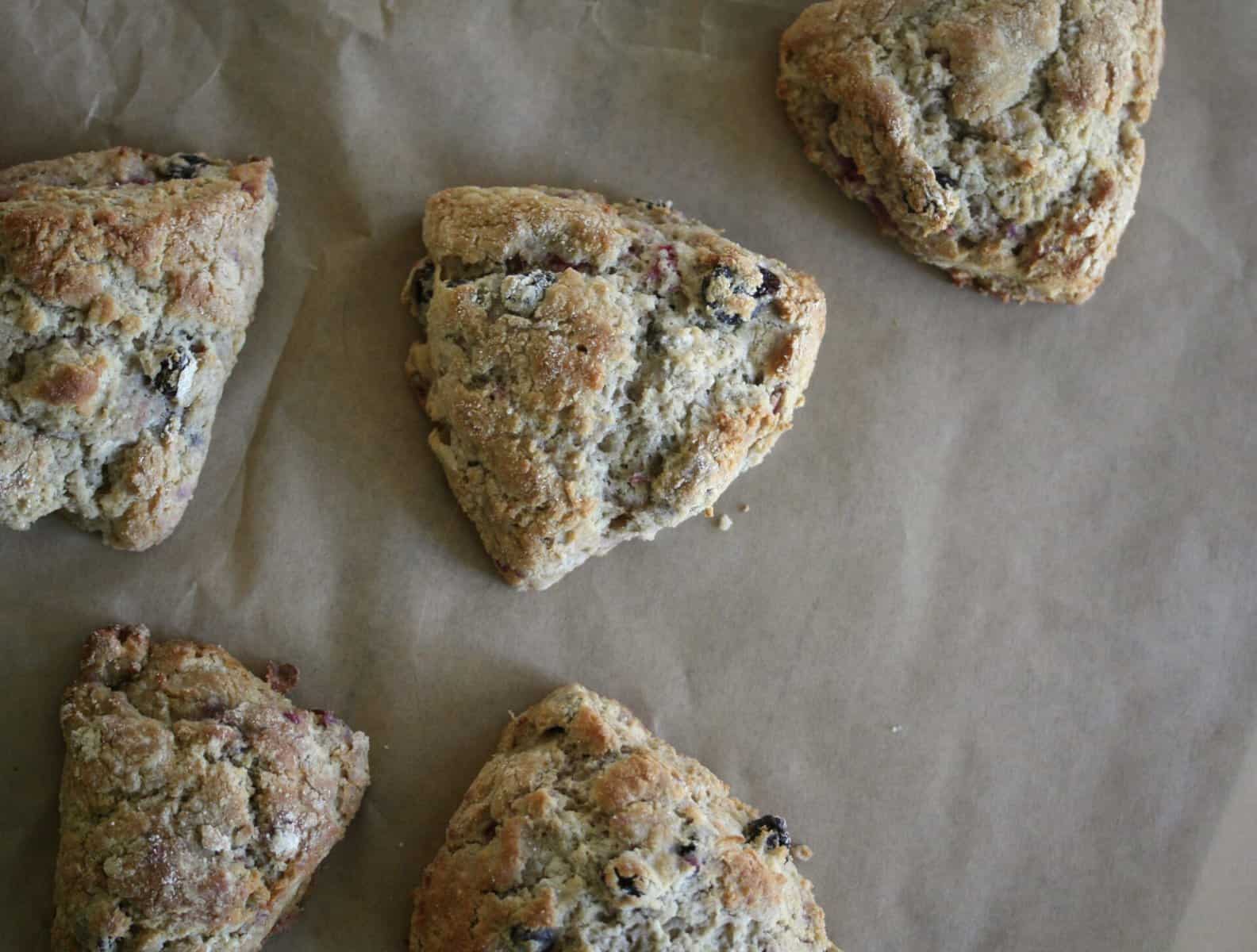 Gluten-Free Berry Buckwheat Scones | Cucina Nicolina