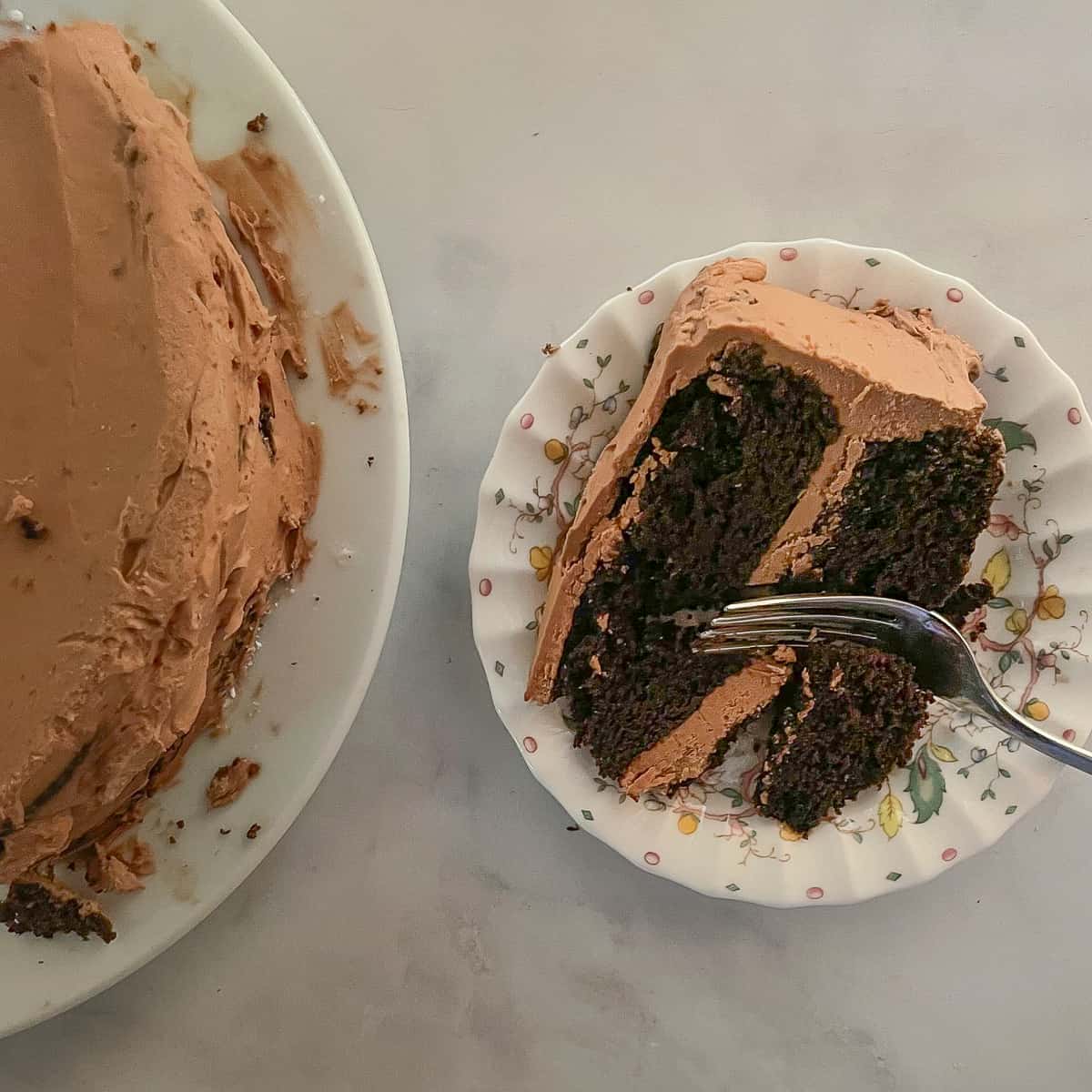 Gluten Free Chocolate Layer Cake | Cucina Nicolina
