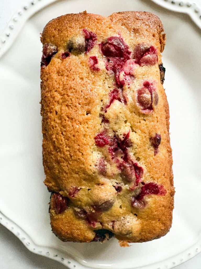 Gluten Free Cranberry Lemon Bread | Cucina Nicolina