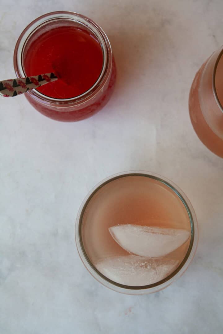 Rhubarb Simple Syrup Recipe | Cucina Nicolina